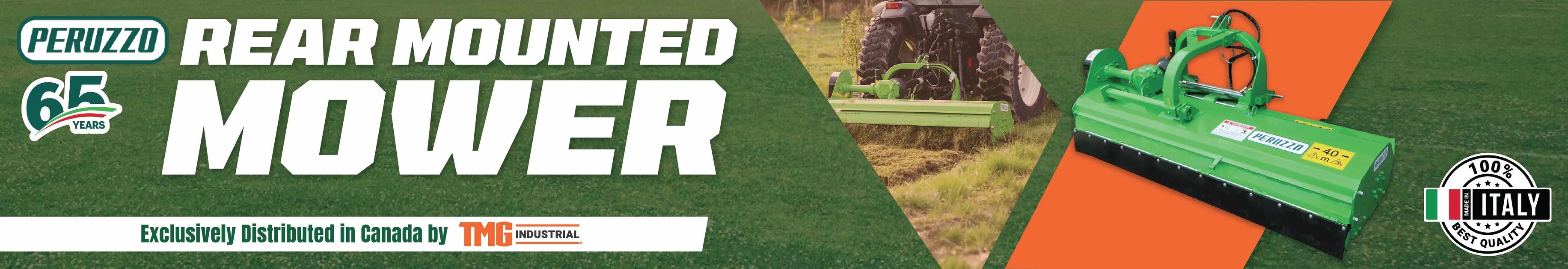 Peruzzo Rear Mounted Mowers - TMG Industrial