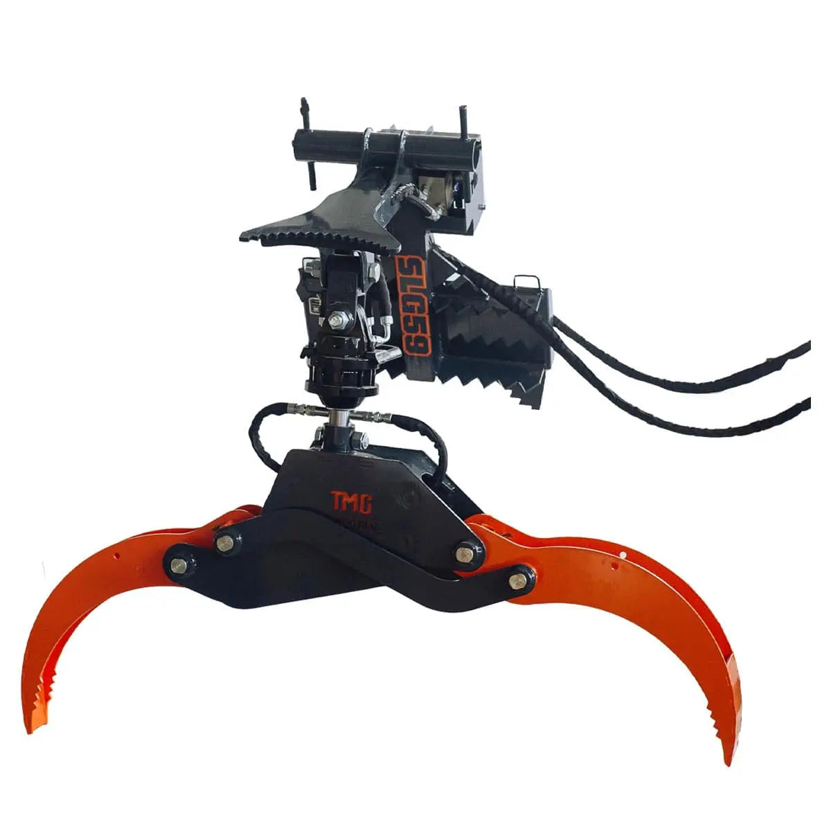 Mini Skid Steer Rotating Grapple, Toro Style Mount, 59" Grapple