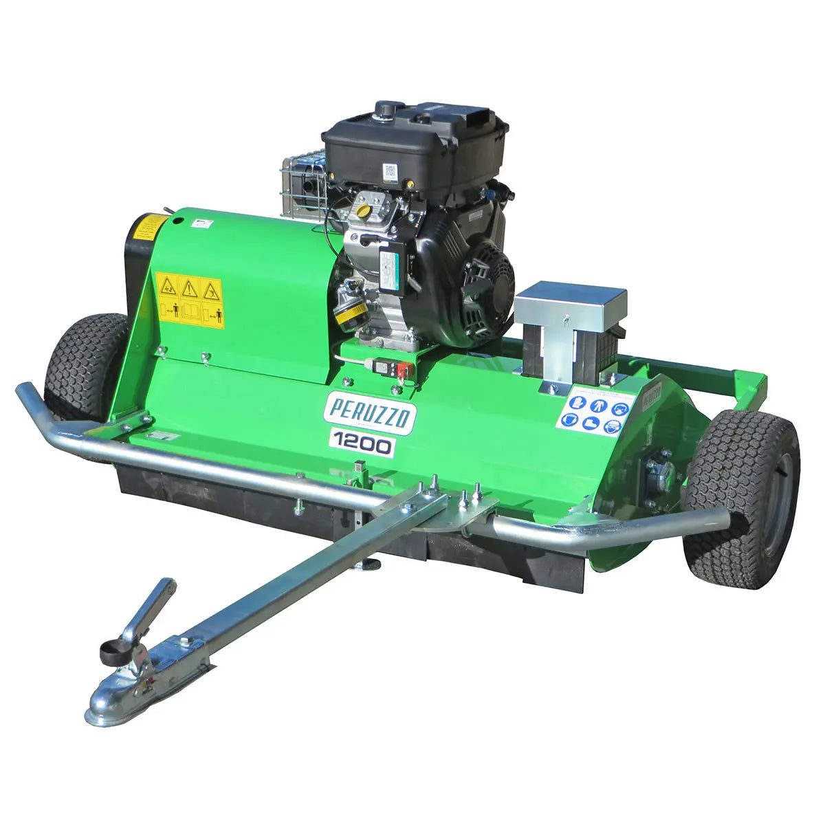 Peruzzo 47" Towed Behind Flail Mower for Quad & ATV with 18 HP B&S