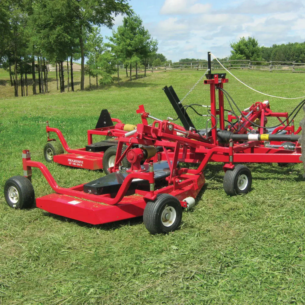 Progressive Turf Equipment Tri-Deck Finishing Mower, 15’6” Cutting ...