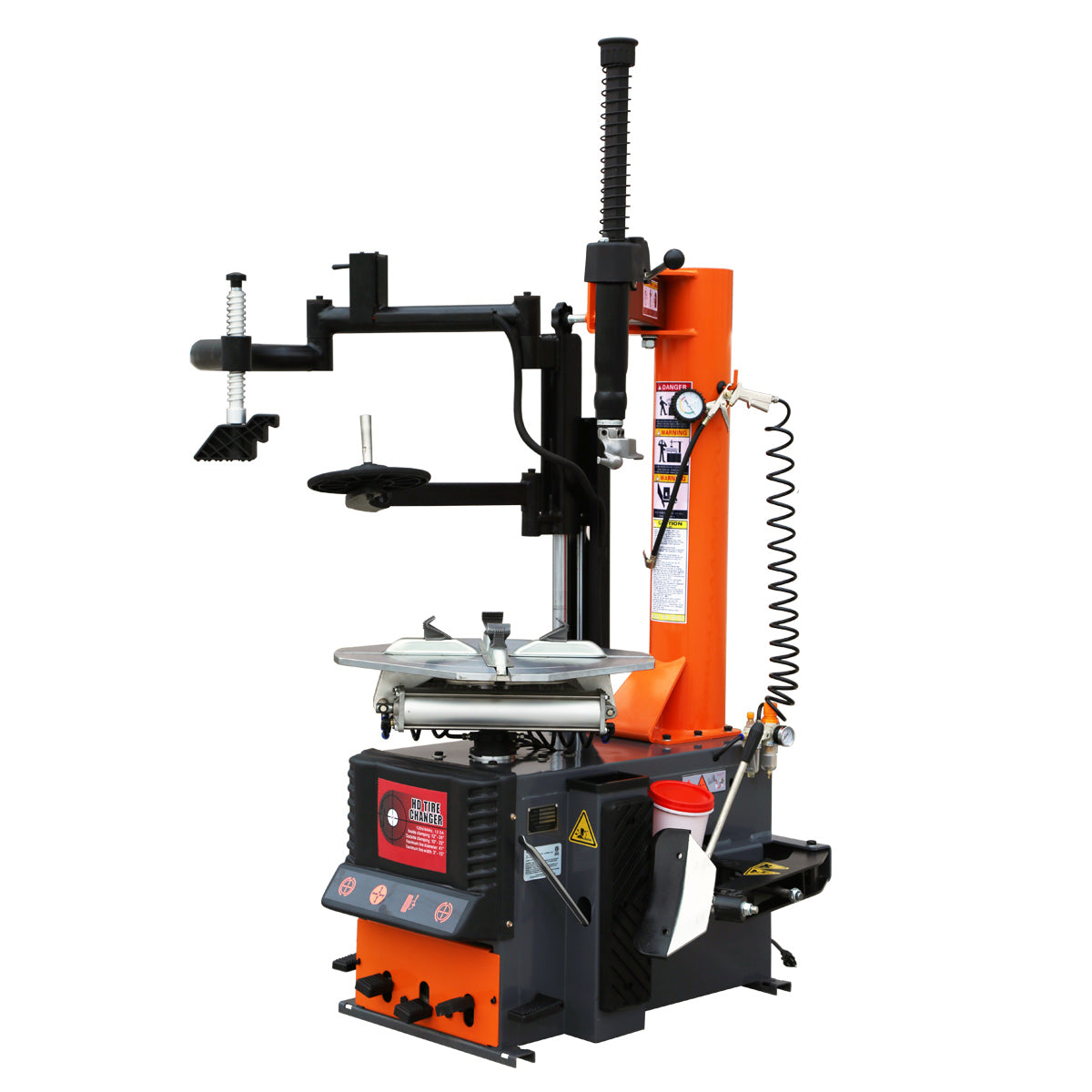 TMG Semi Automatic Tire Changer with Pneumatic Assist Arm, 2 HP, 12 ...