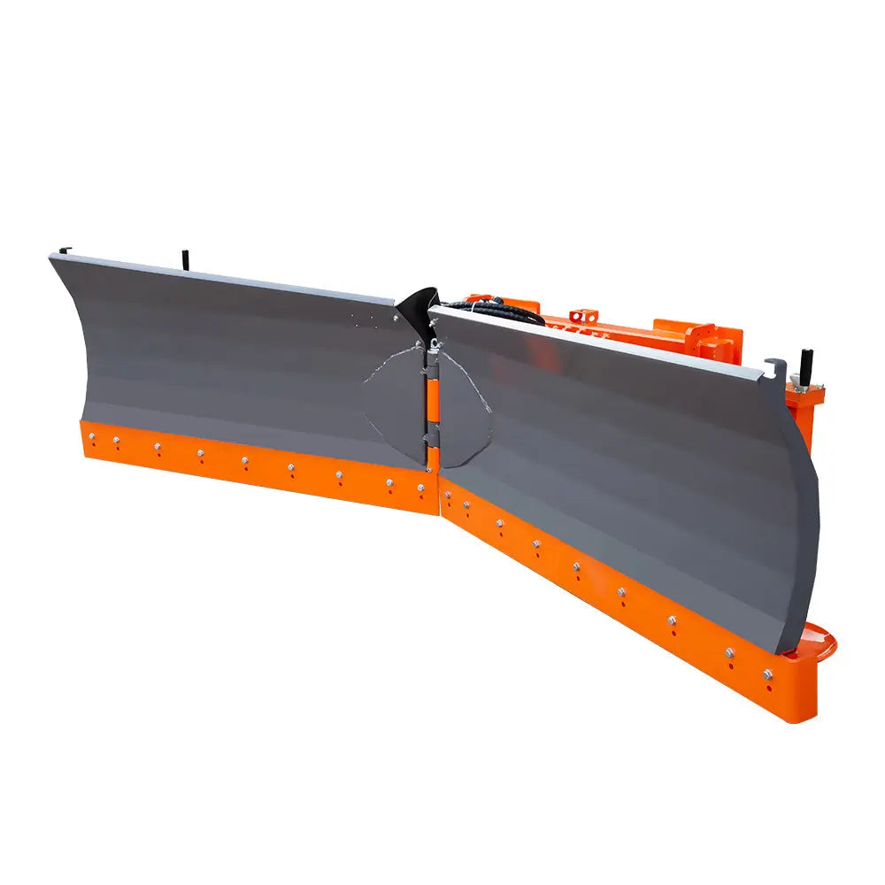 10’ U/V Angle Blade Snowplow, Metal Edges, 6 Positions, Accumulator
