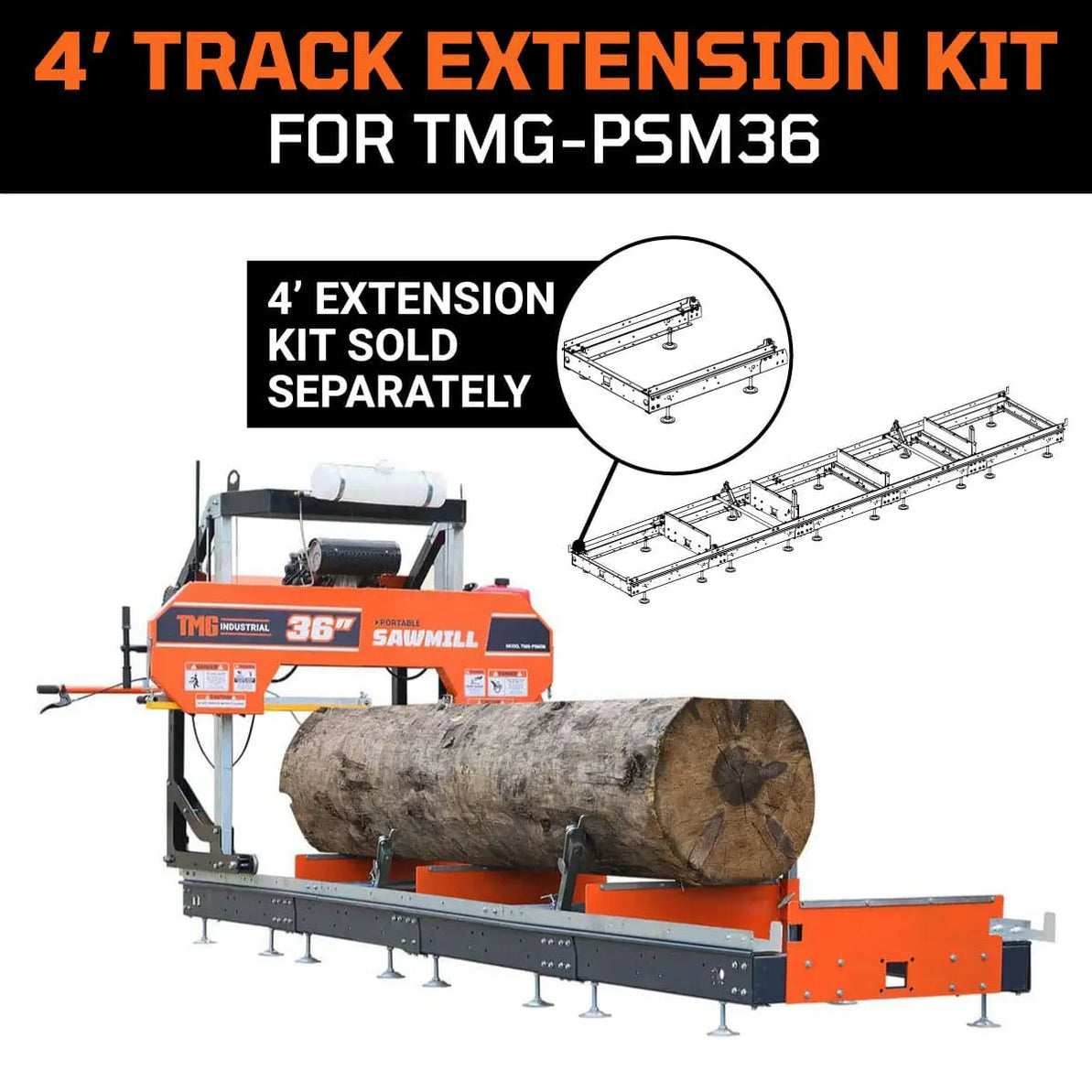 Sawmills | Portable Sawmills | TMG Industrial Canada