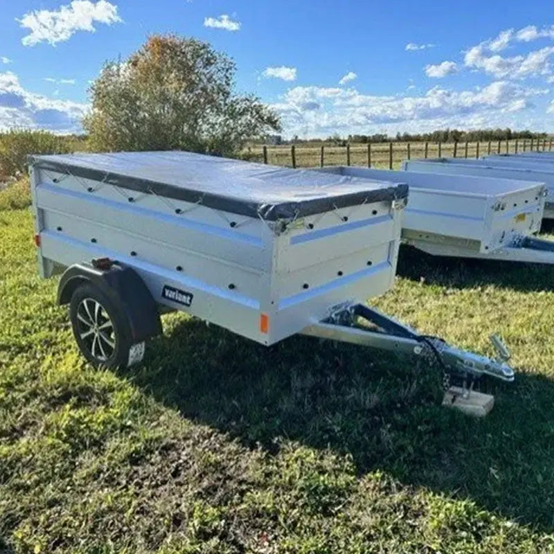 Variant 7’ Heavy Duty Utility Tilt Trailer with Extended Solid Sides