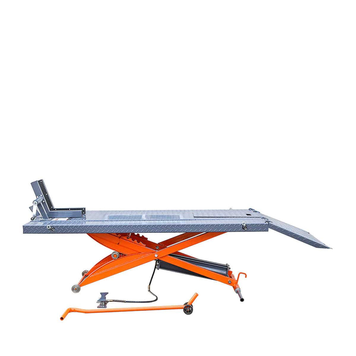 1000 lb Portable Motorcycle/ATV Scissor Lift, 44" Work Platform, 10"