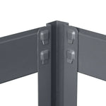 160 Gallon Slatted Metal Composter, Galvanized/Powder Coated,