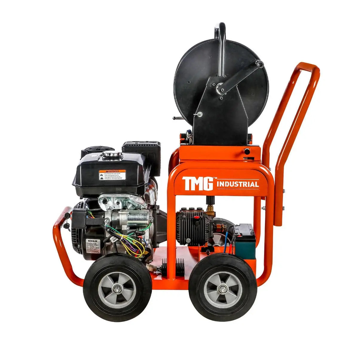 TMG 3600 PSI Sewer Jetter Drain Cleaner with Kohler 14 HP Gas Engine