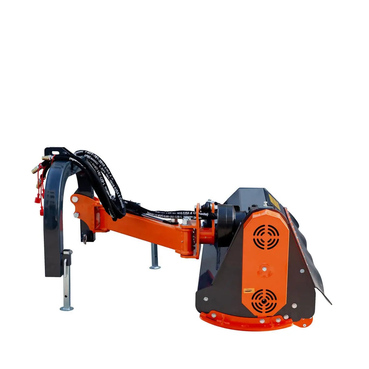 TMG 50" Ditch Bank Flail Mower-Offset Verge & Slope Cutter for Tractor