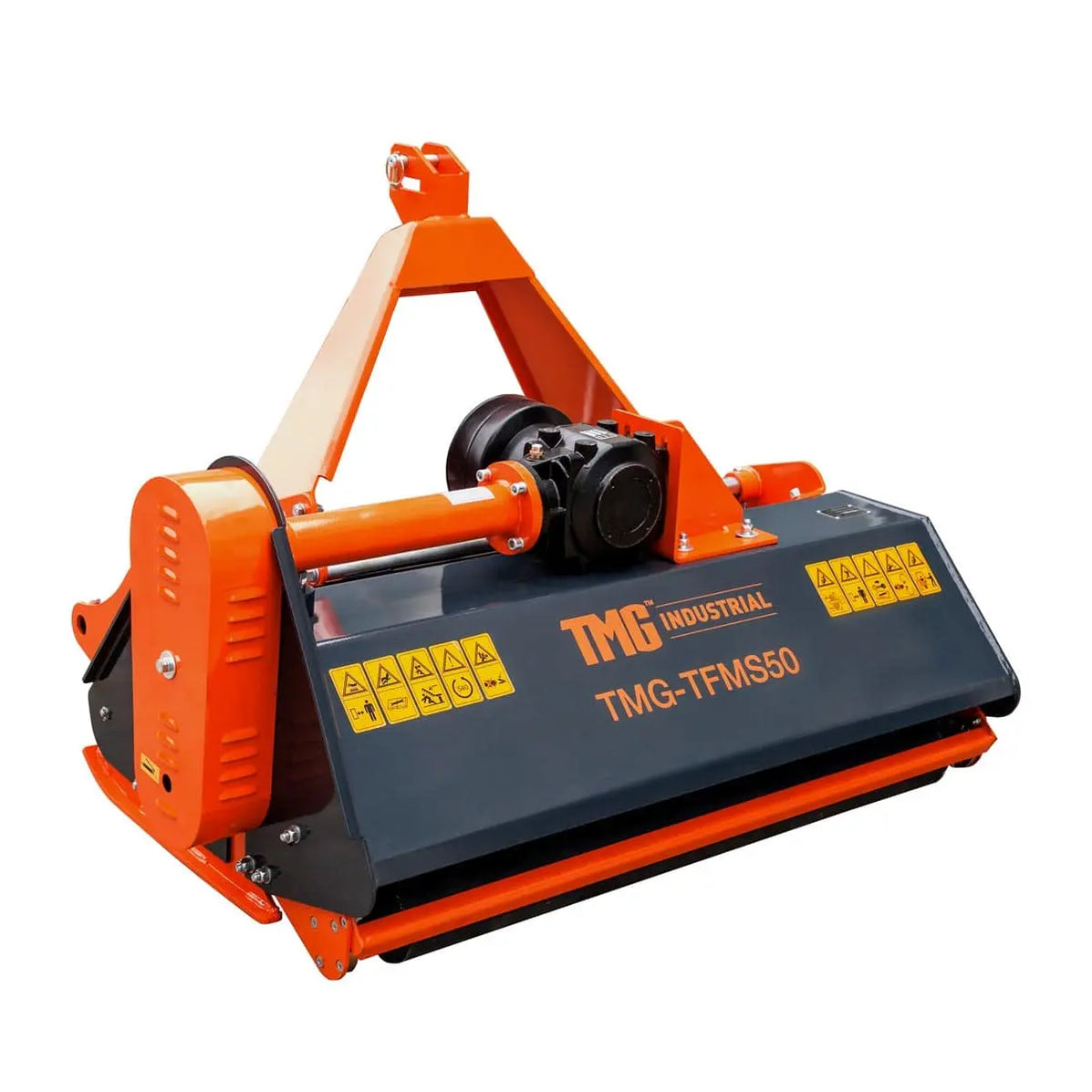 50" Side Shift Offset Flail Mower, 3-Point Hitch, 30-60 HP Tractor,