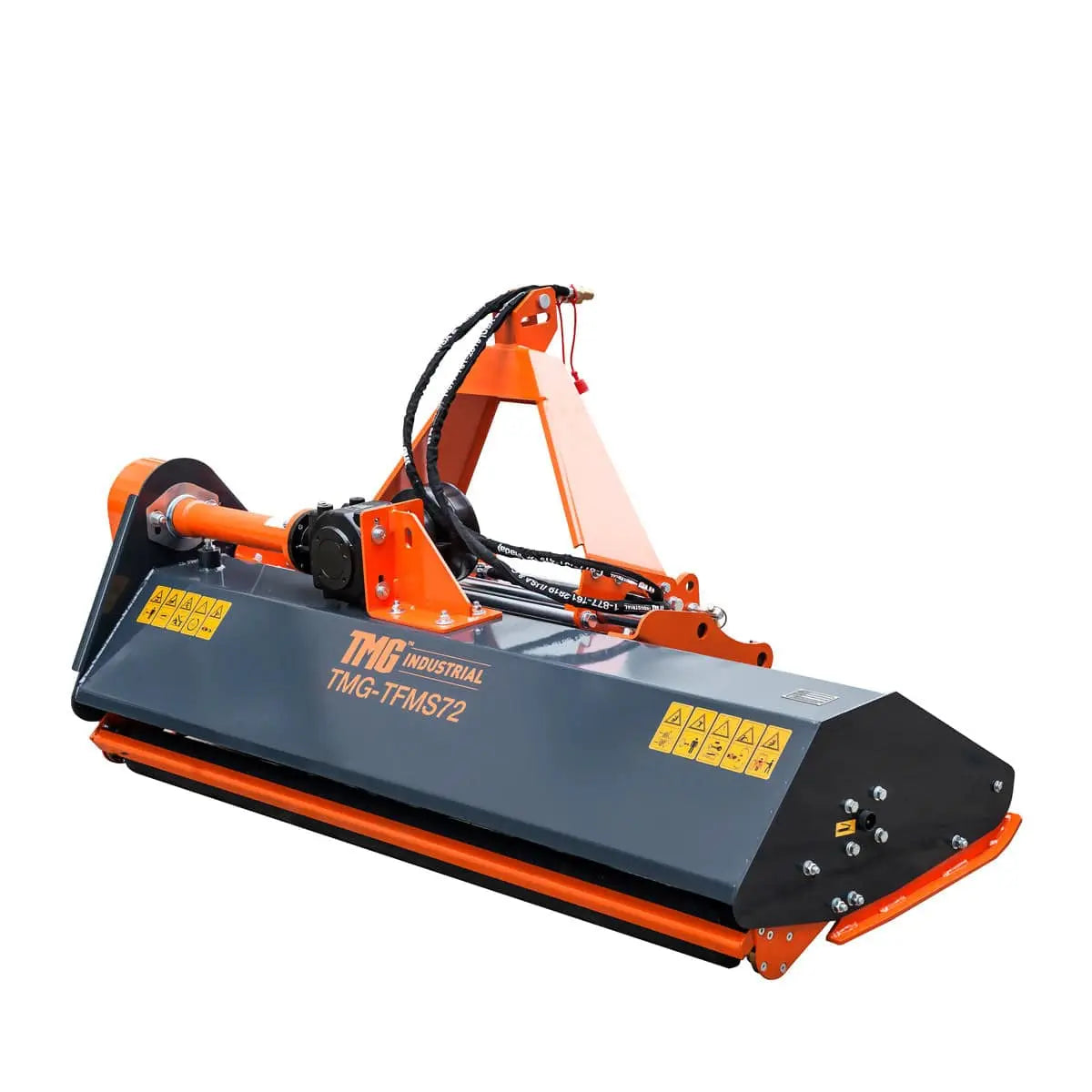 72" Side Shift Offset Flail Mower, 3-Point Hitch, 30-60 HP Tractor,